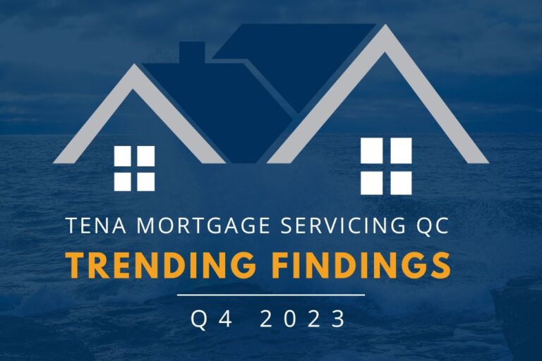 TENA Mortgage Servicing Quality Control Notable Audit Findings: October ...